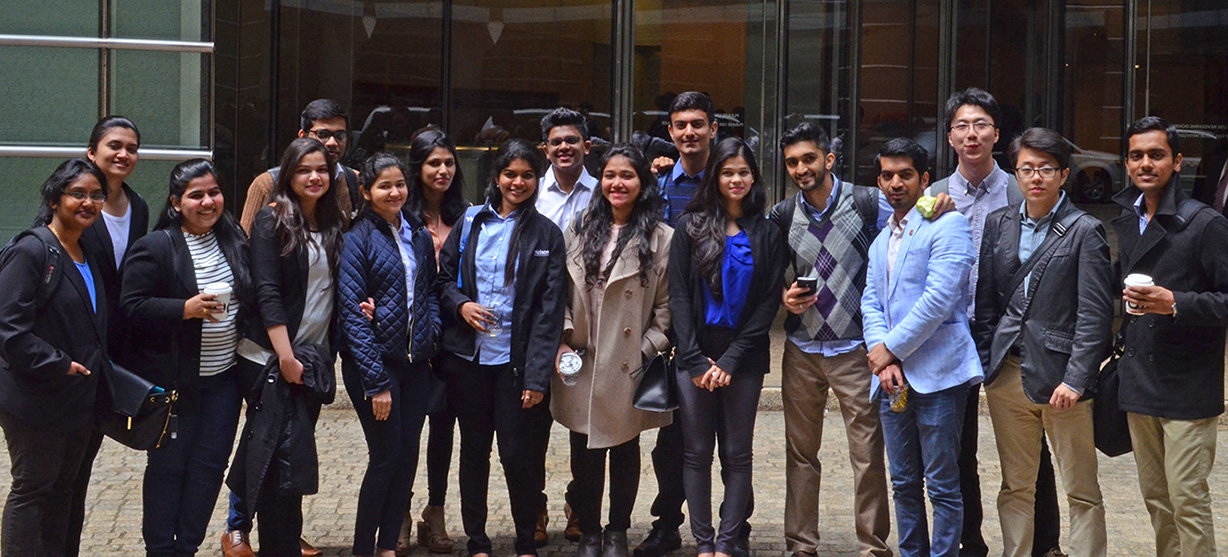 Graduate students gain career insights on Bloomberg visit | Rutgers ...