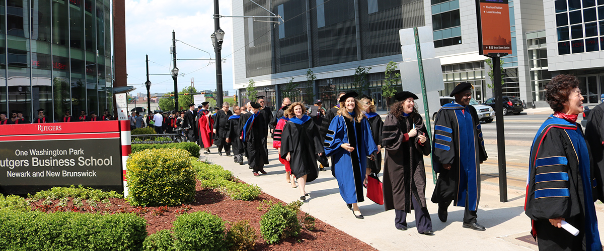 Prudential CFO Robert Falzon tells nearly 600 graduate students, degree ...