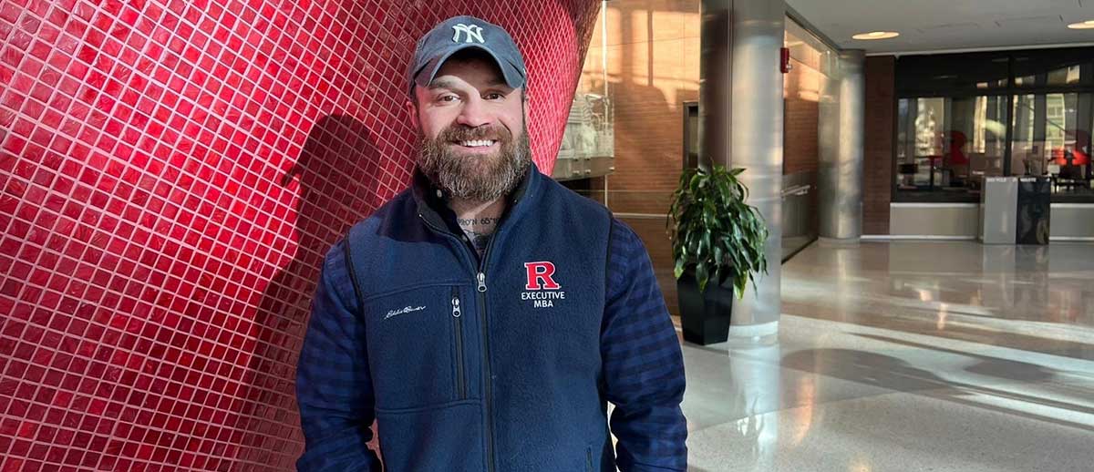 Army Ranger veteran excels as Executive MBA student | Rutgers Business ...