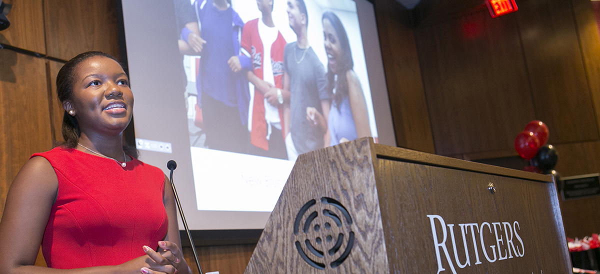 With grace and anticipation, a senior looks to the future | Rutgers ...